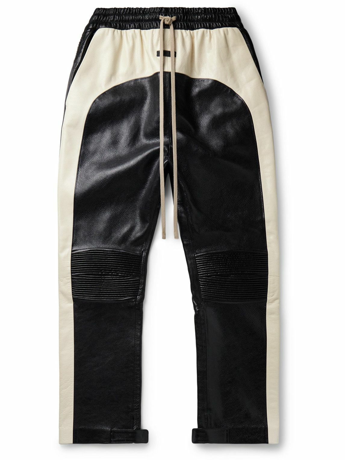 Fear of God - Slim-Fit Straight-Leg Two-Tone Full-Grain Leather ...