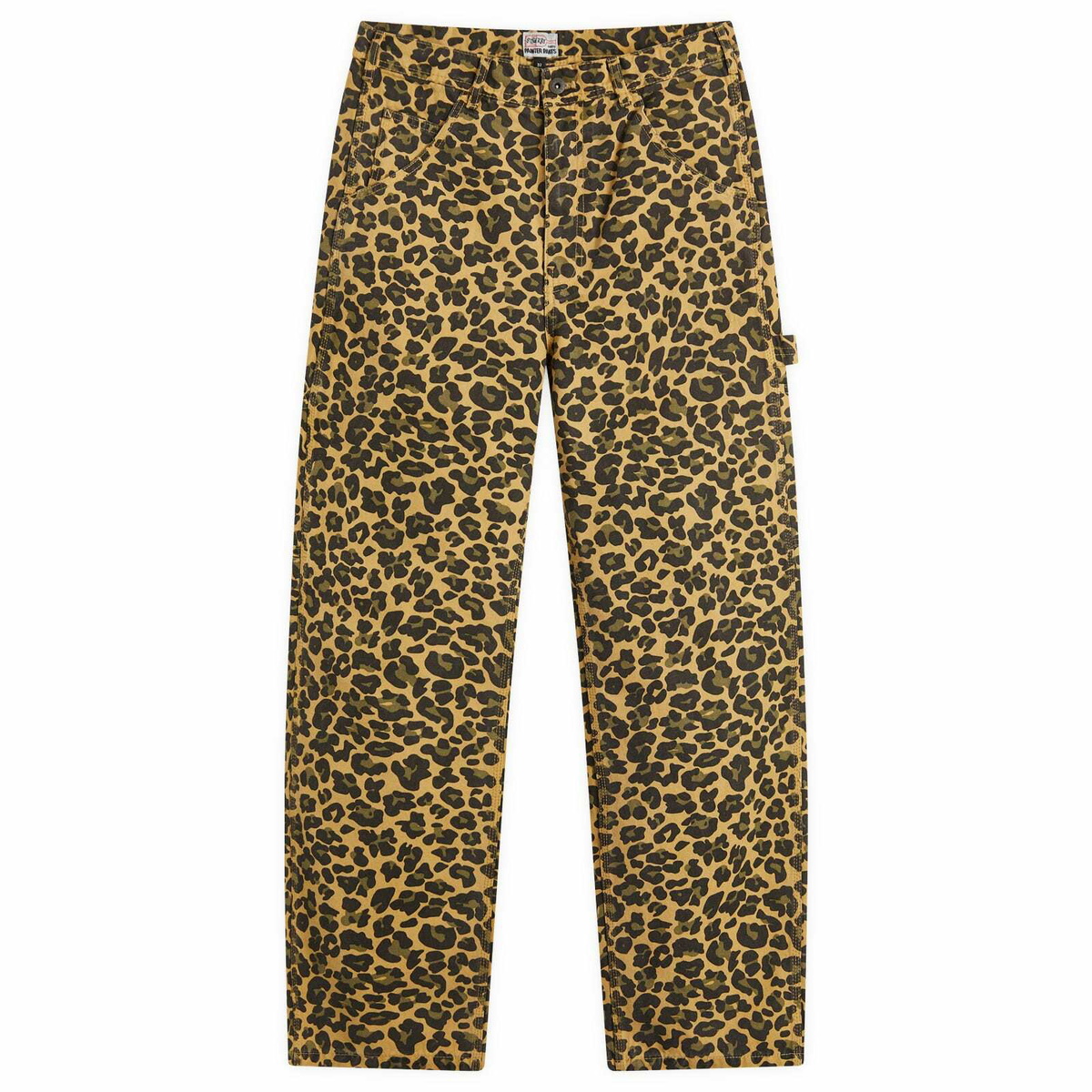 Stan Ray Men's Big Job Pants in Leopard Camo Stan Ray