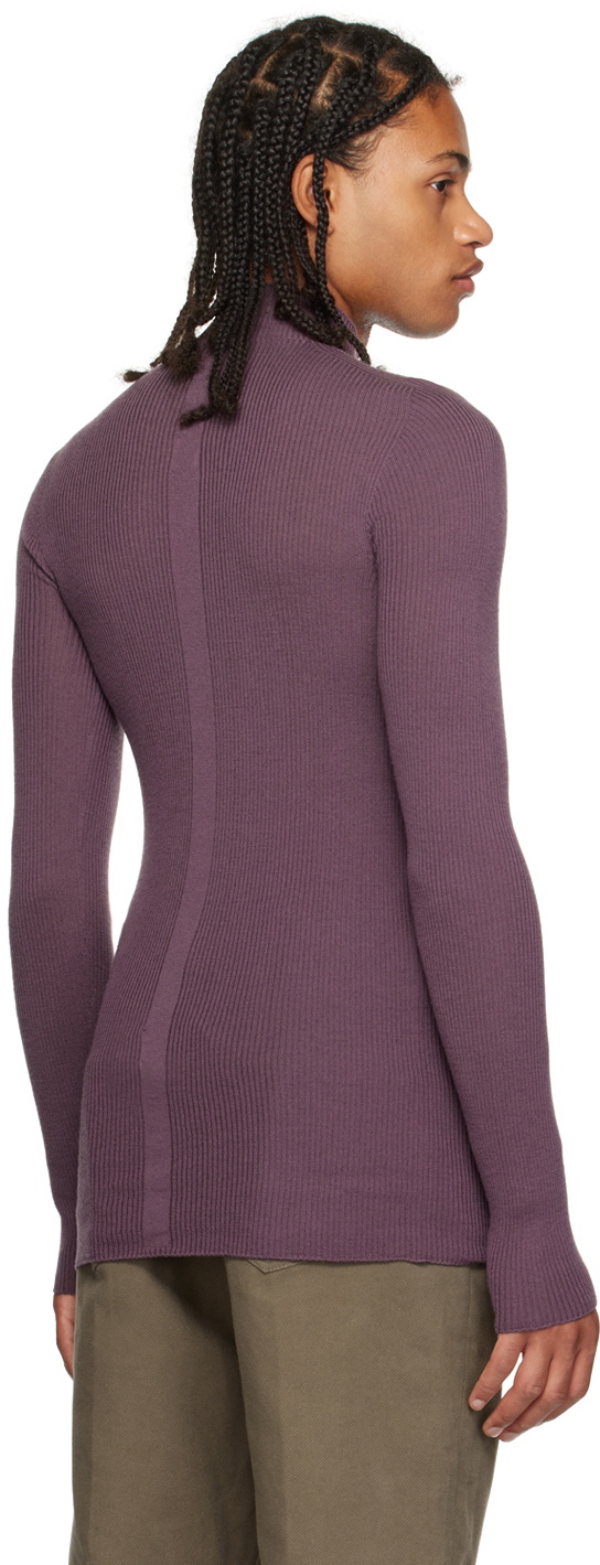 Rick Owens Purple Lupetto Sweater Rick Owens