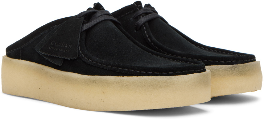 Clarks Originals Black Wallabee Cup Slip-On Loafers Clarks Originals