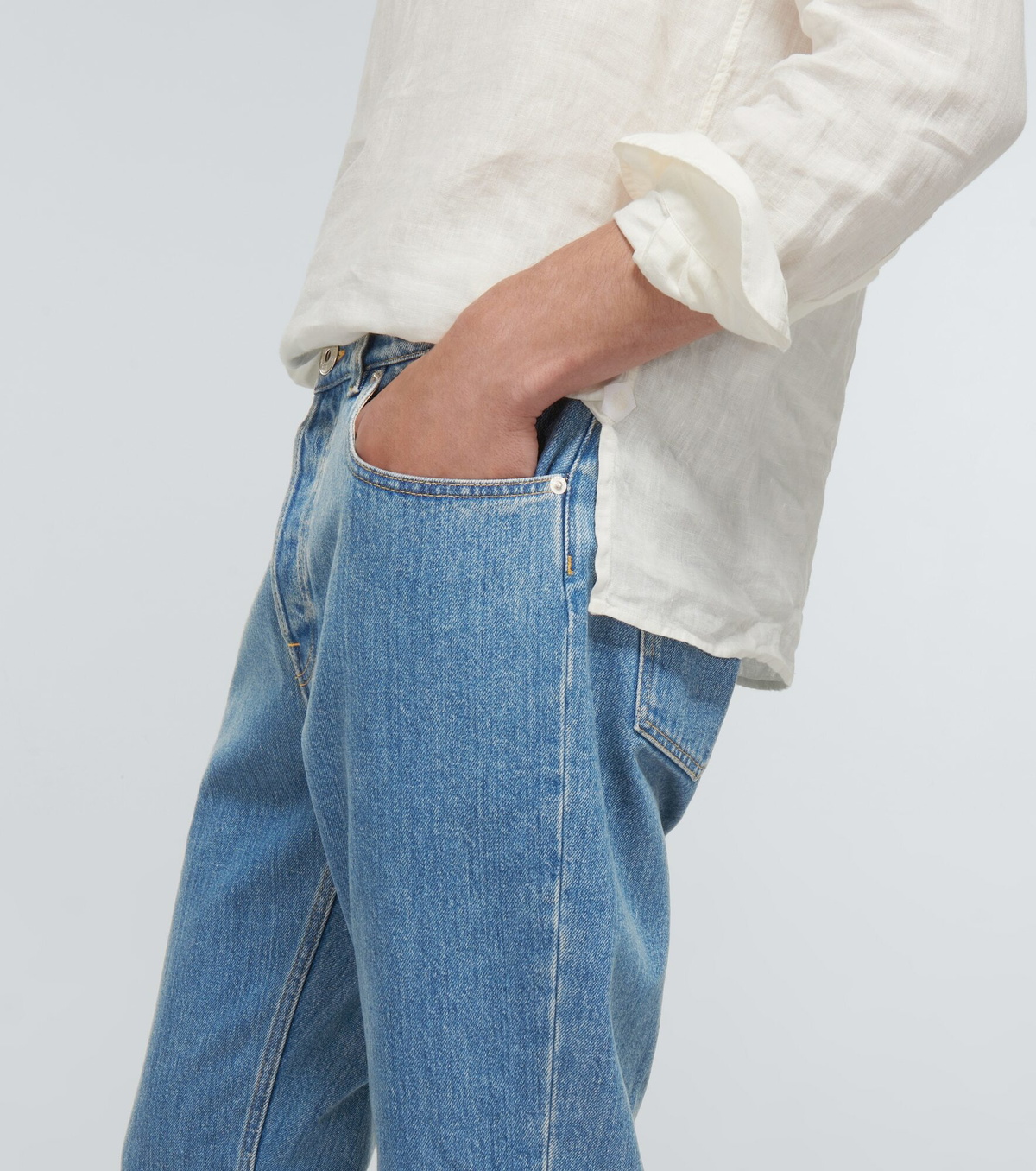 Lanvin - Mid-rise tapered jeans Lanvin