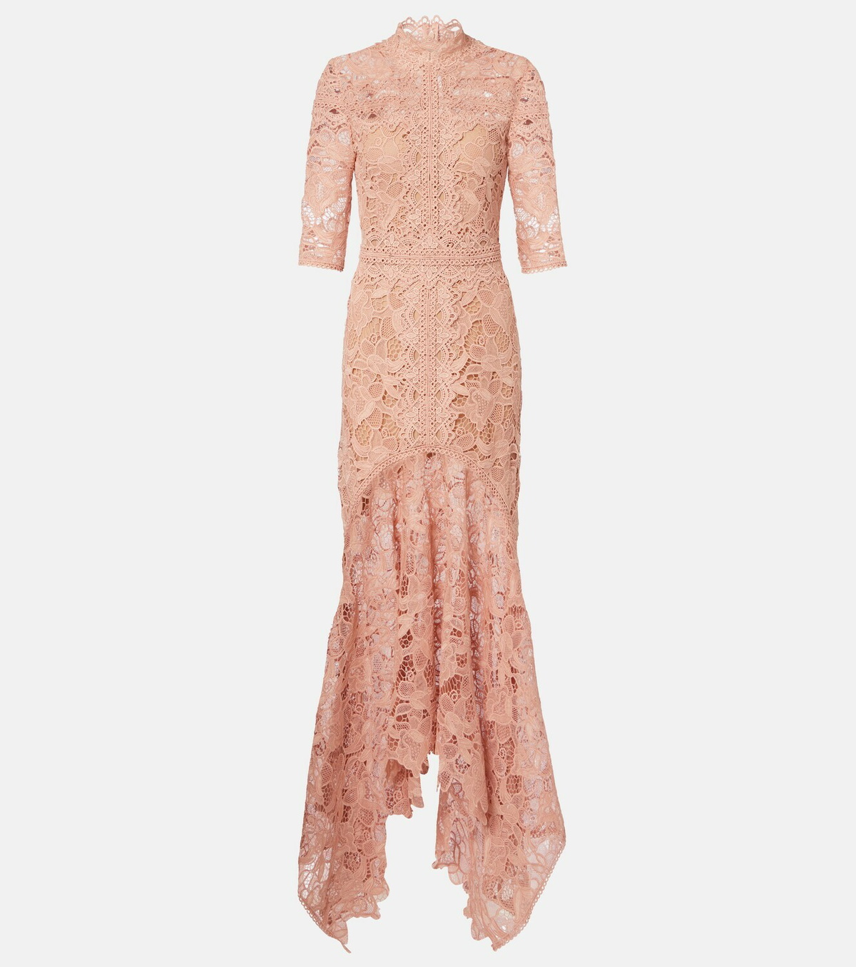 Costarellos Kalissa guipure lace cocktail dress Costarellos