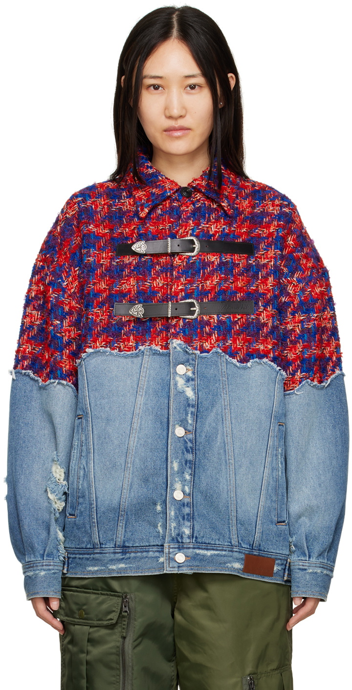 Andersson Bell Red & Blue Comely Jacket Andersson Bell