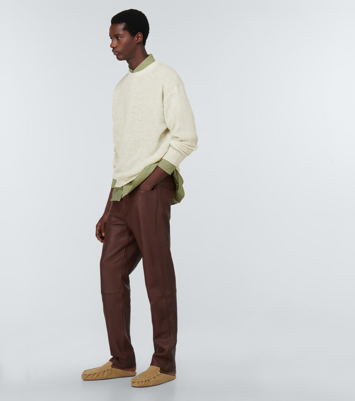 Auralee Wool and cashmere sweater Auralee