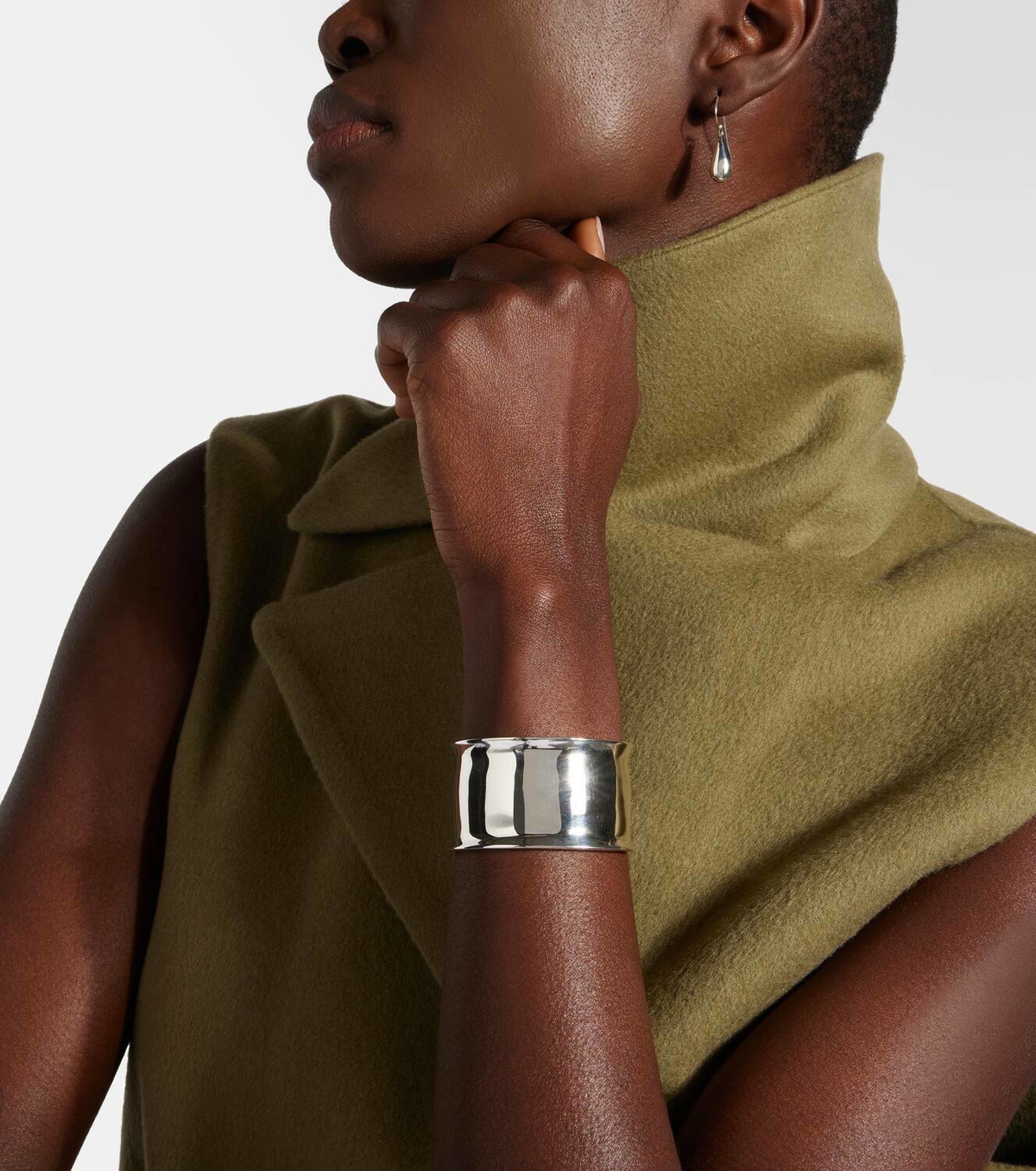 Sophie Buhai Metzner Small sterling silver cuff bracelet Sophie Buhai