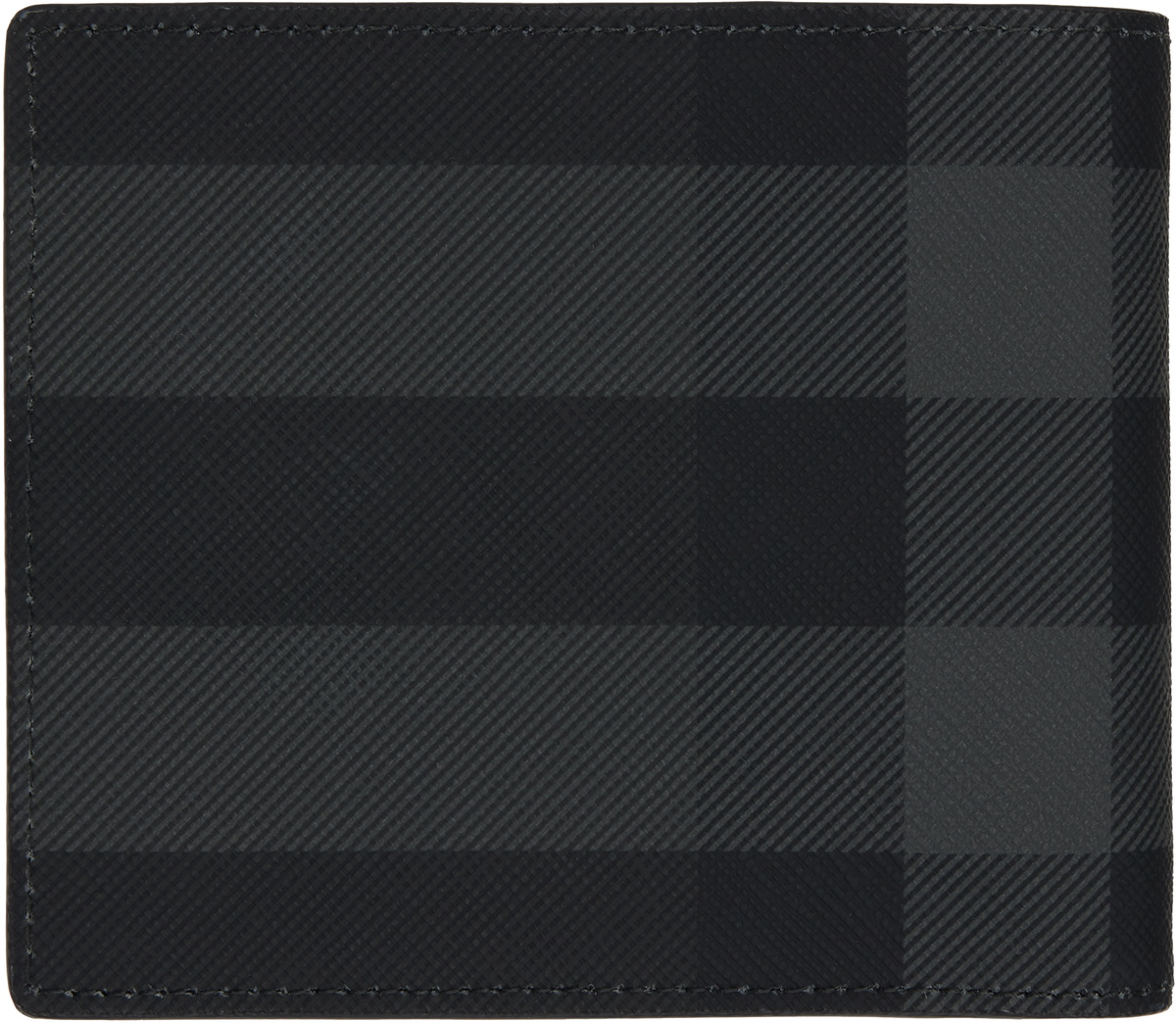 Burberry Black MS Bill Coin Bifold Wallet Burberry