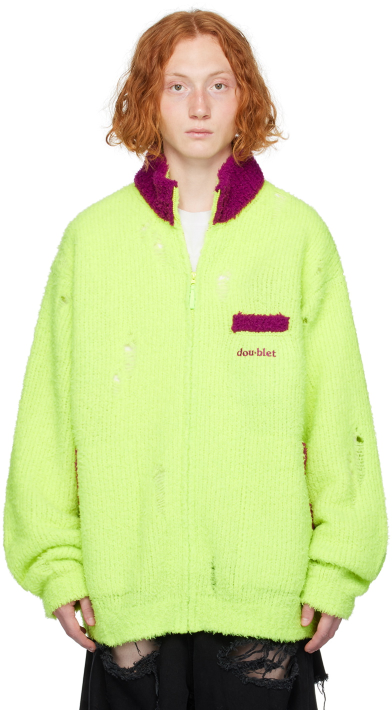 Doublet Yellow Zip Jacket Doublet