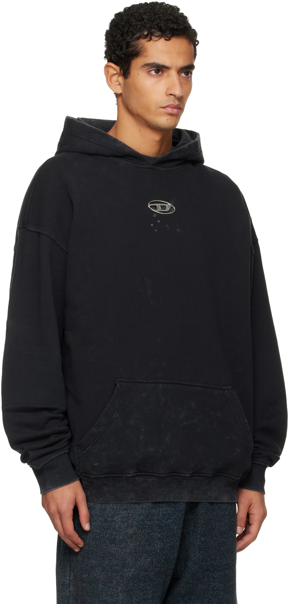 Diesel Black S-Boxt-Hood-T10 Hoodie Diesel