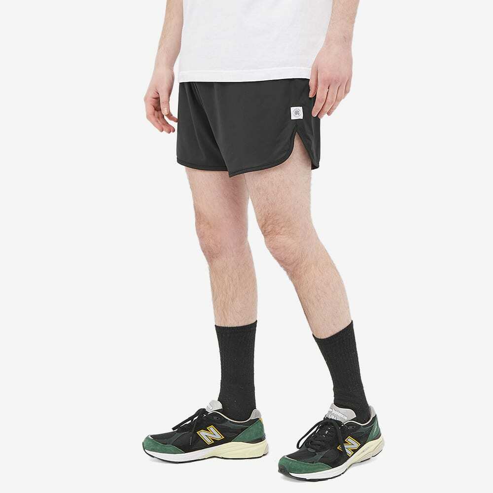 Reigning Champ Men's Running Short in Black Reigning Champ