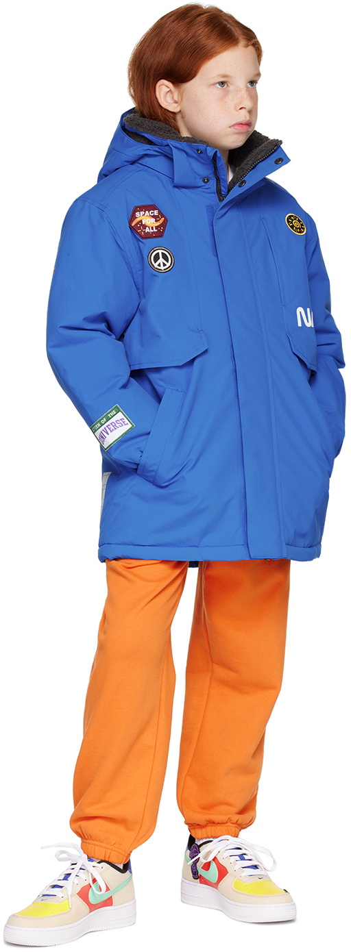 Molo Kids Blue Harding Jacket Molo