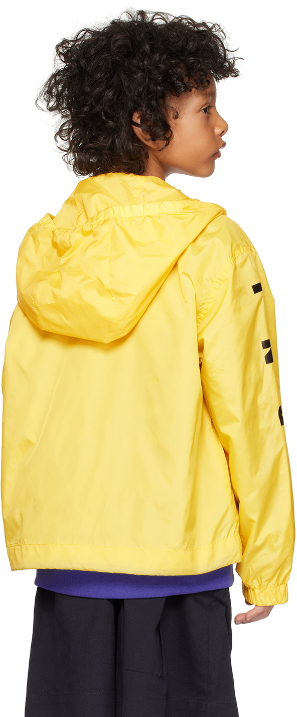 Marni Kids Yellow Waterproof Jacket Marni