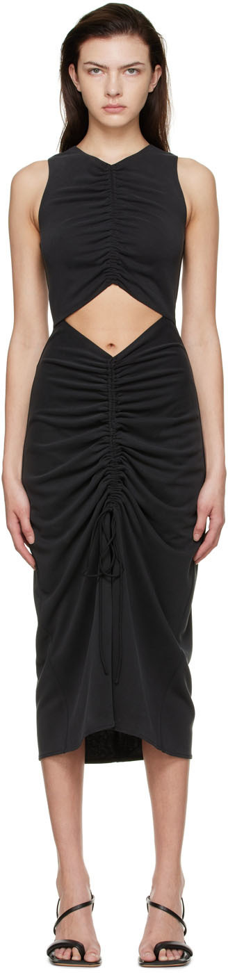Third Form Black Modal Midi Dress THIRD FORM
