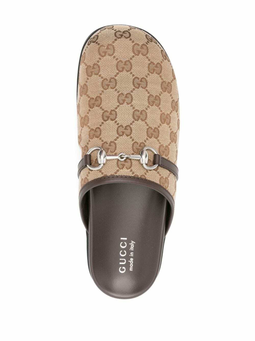 GUCCI - Gg Motif Slippers Gucci