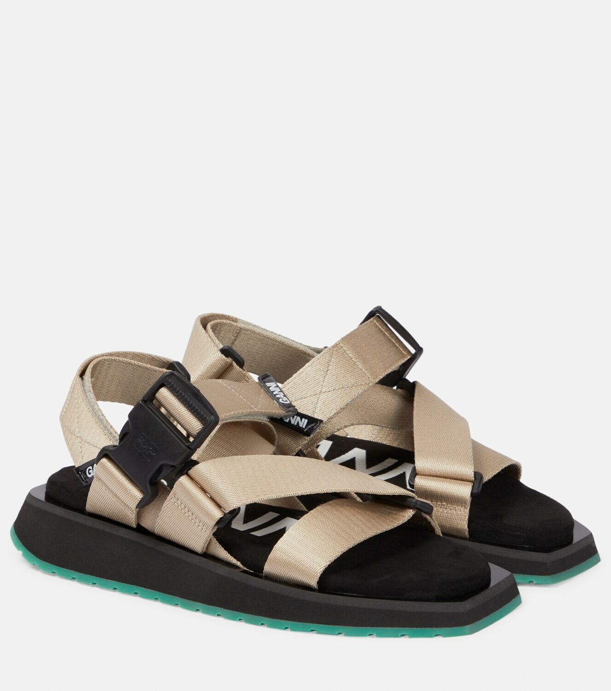 Ganni Performance Webbing sandals GANNI