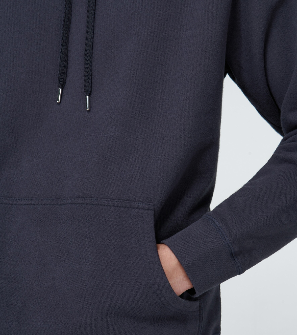 Sunspel - Hooded cotton loopback sweatshirt Sunspel