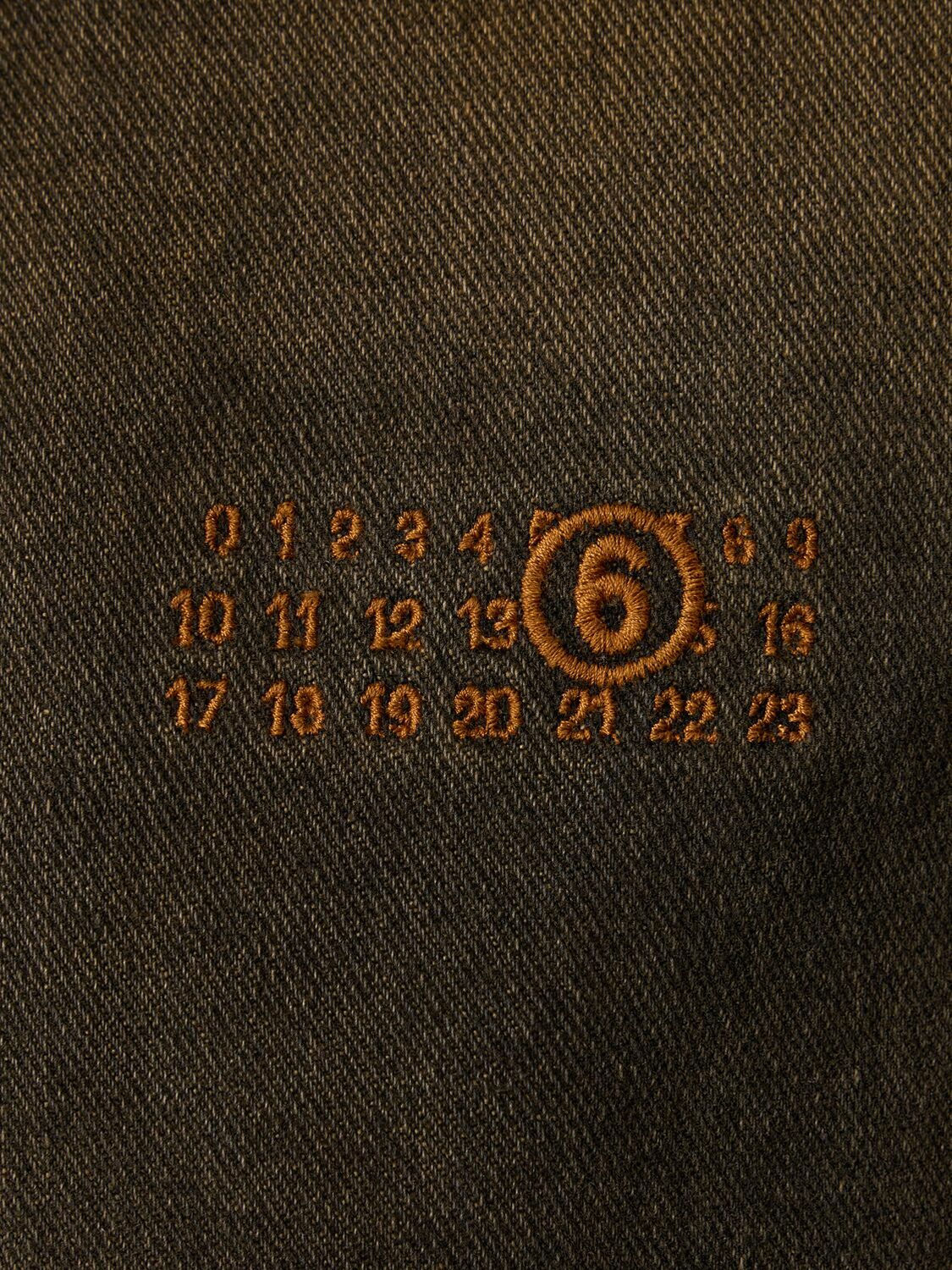 MM6 MAISON MARGIELA Sports Hooded Zip-up Cotton Jacket MM6 Maison Margiela