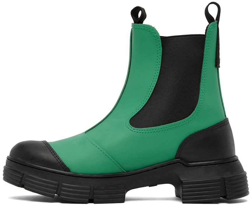 GANNI Green City Ankle Boots GANNI