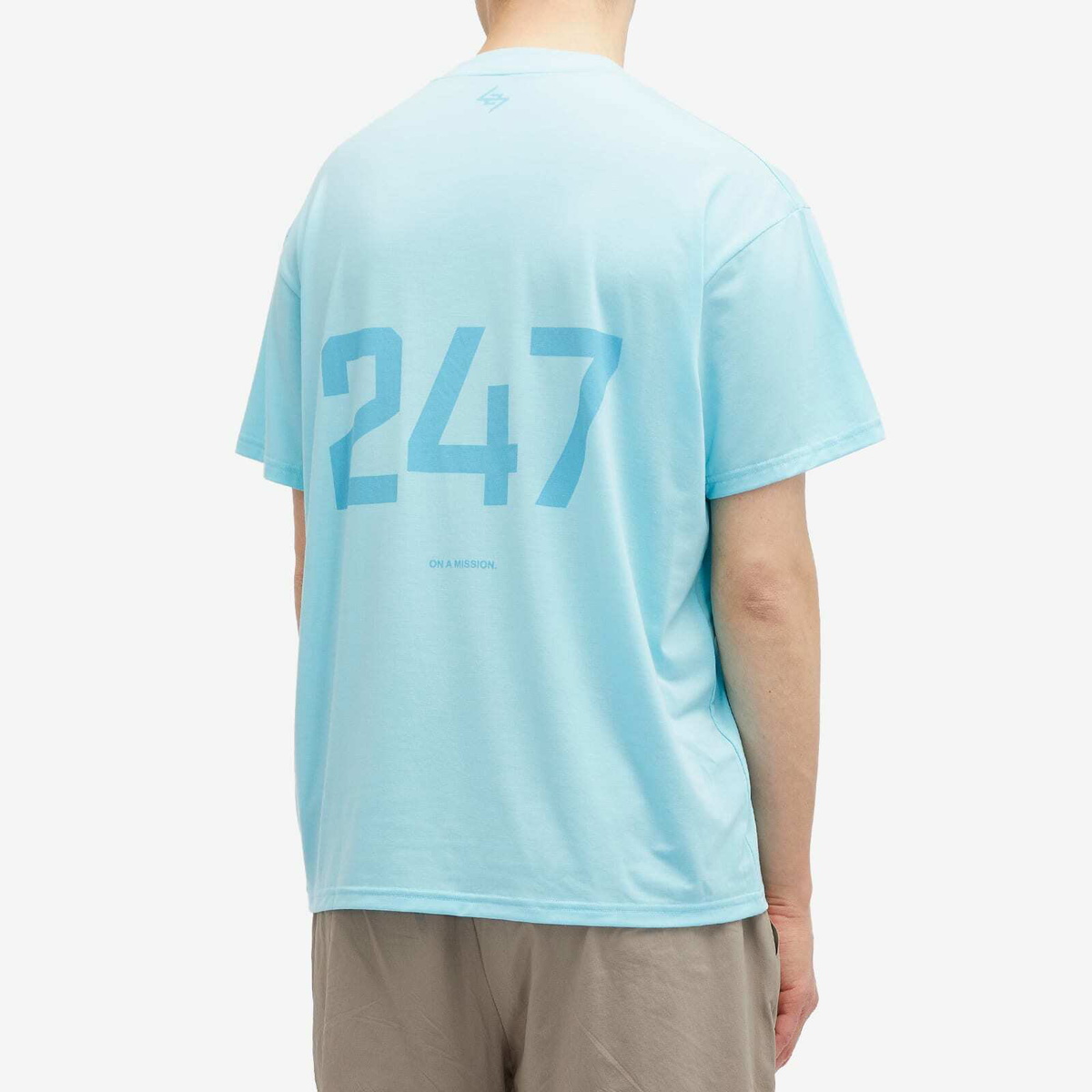 Represent Men's 247 Oversize T-Shirt in Ultra Blue Represent