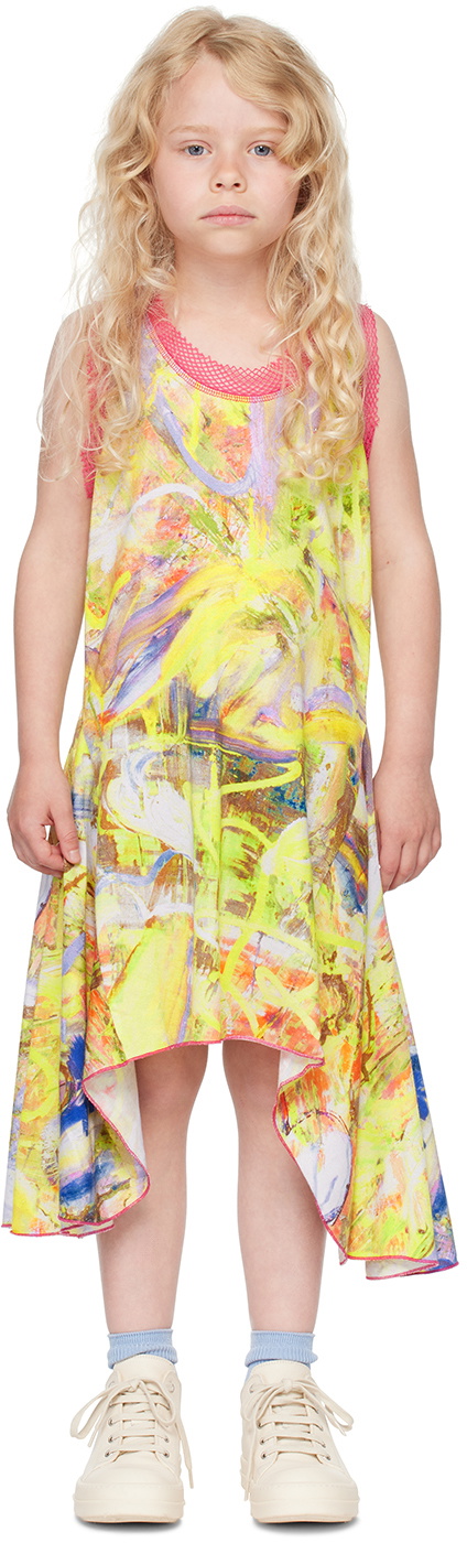 Diesel Kids Yellow Dnoxe Dress Diesel