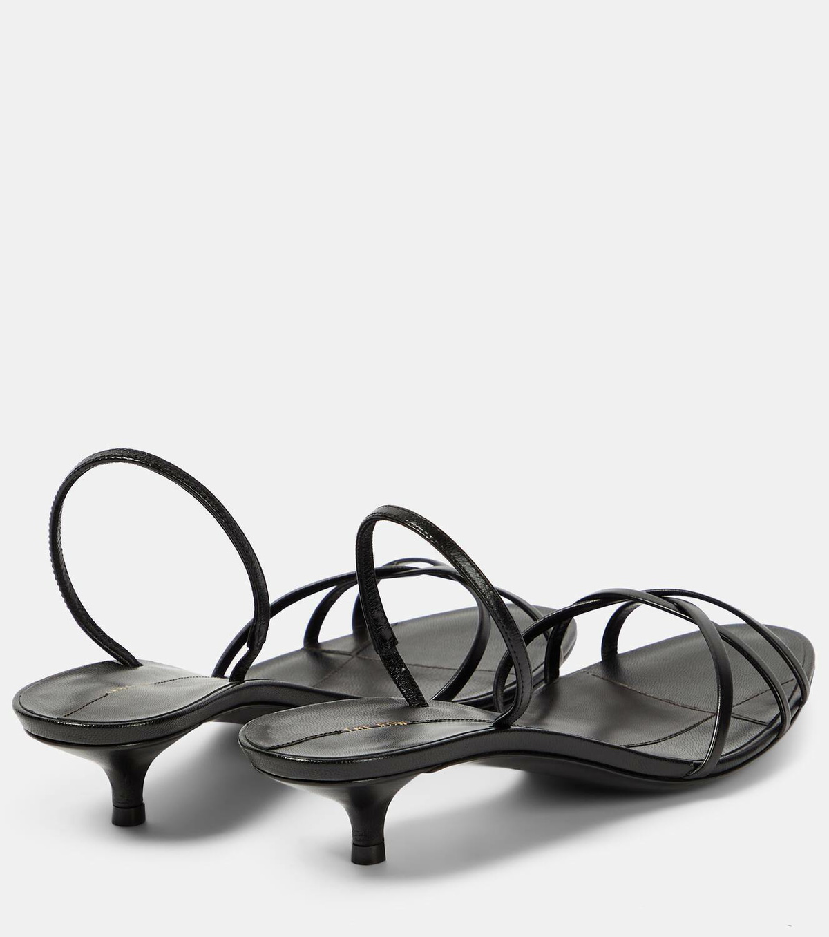 The Row Harlow 35 leather slingback sandals The Row