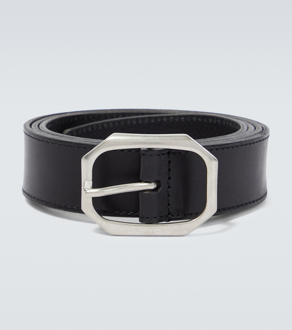 Saint Laurent - Frame leather belt Saint Laurent