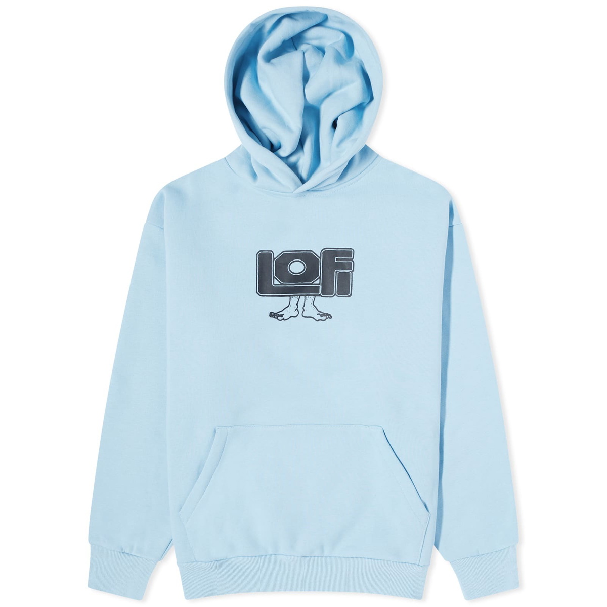 Lo-Fi Men's Dis-Orientation Hoodie in Sky Lo-Fi