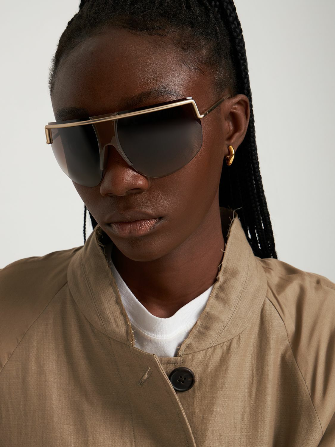 MAX MARA - Sophie Mask Sunglasses Max Mara