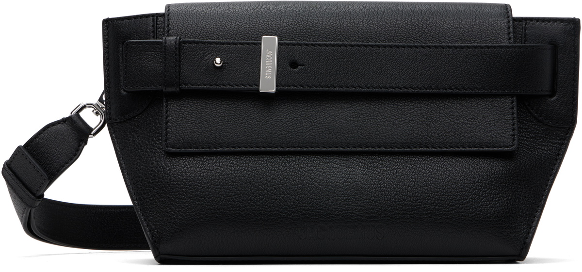 JACQUEMUS Black La Casa 'Le messenger Capri' Bag Jacquemus
