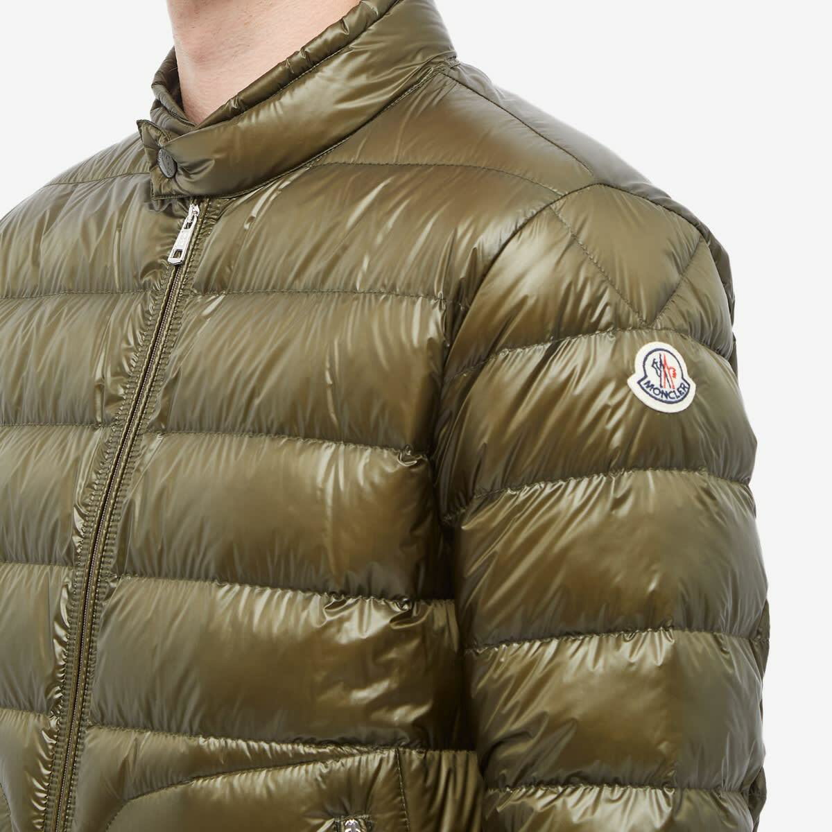 Moncler Men's Acorus Down Jacket in Khaki Moncler