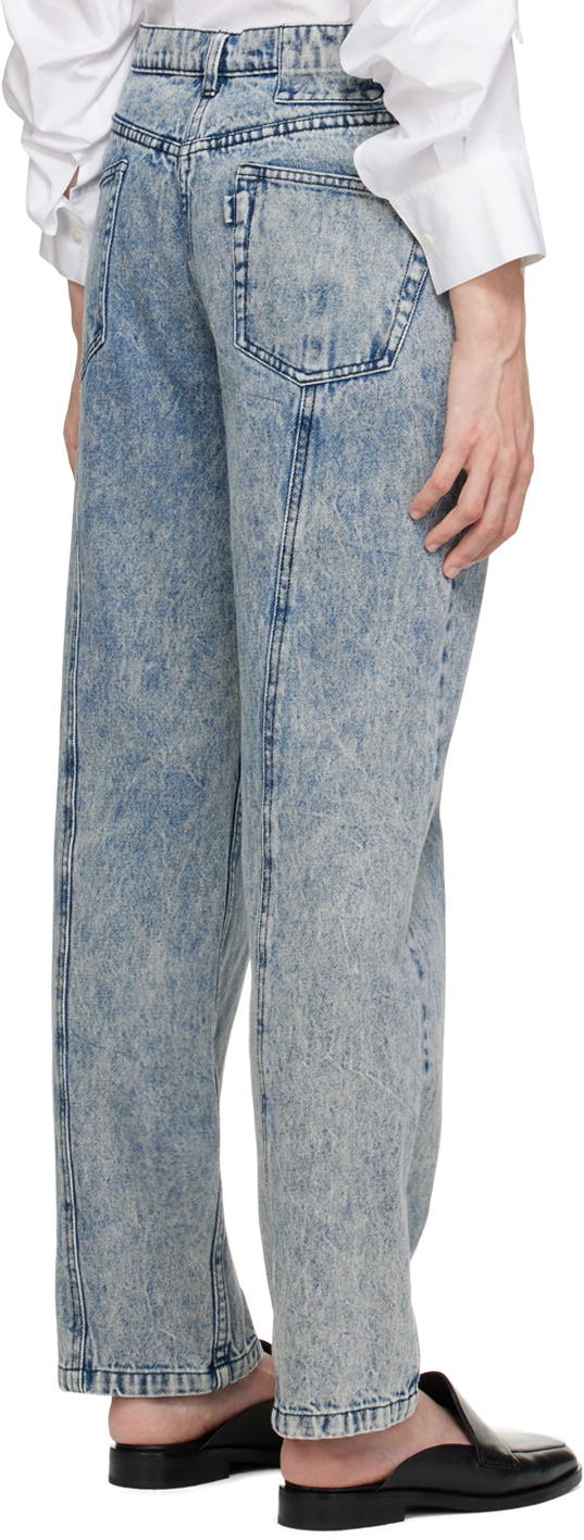 3.1 Phillip Lim Blue Overdyed Jeans 3.1 Phillip Lim