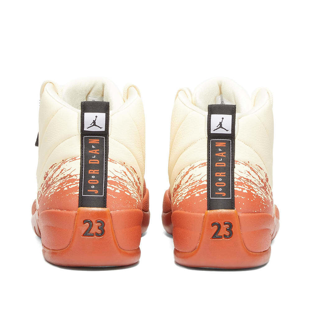 Air Jordan x Eastside Golf SP 12 Retro Sneakers in Musin/Black/Sunrise ...