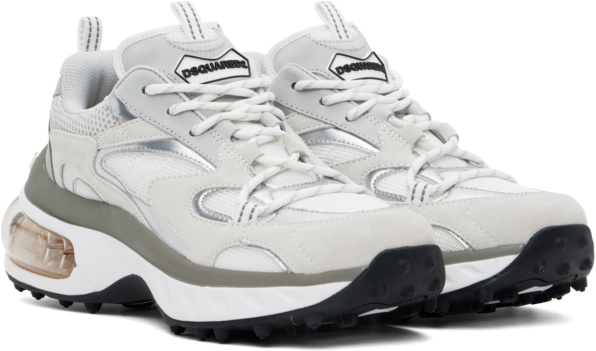 Dsquared2 Gray Bubble Sneakers Dsquared2