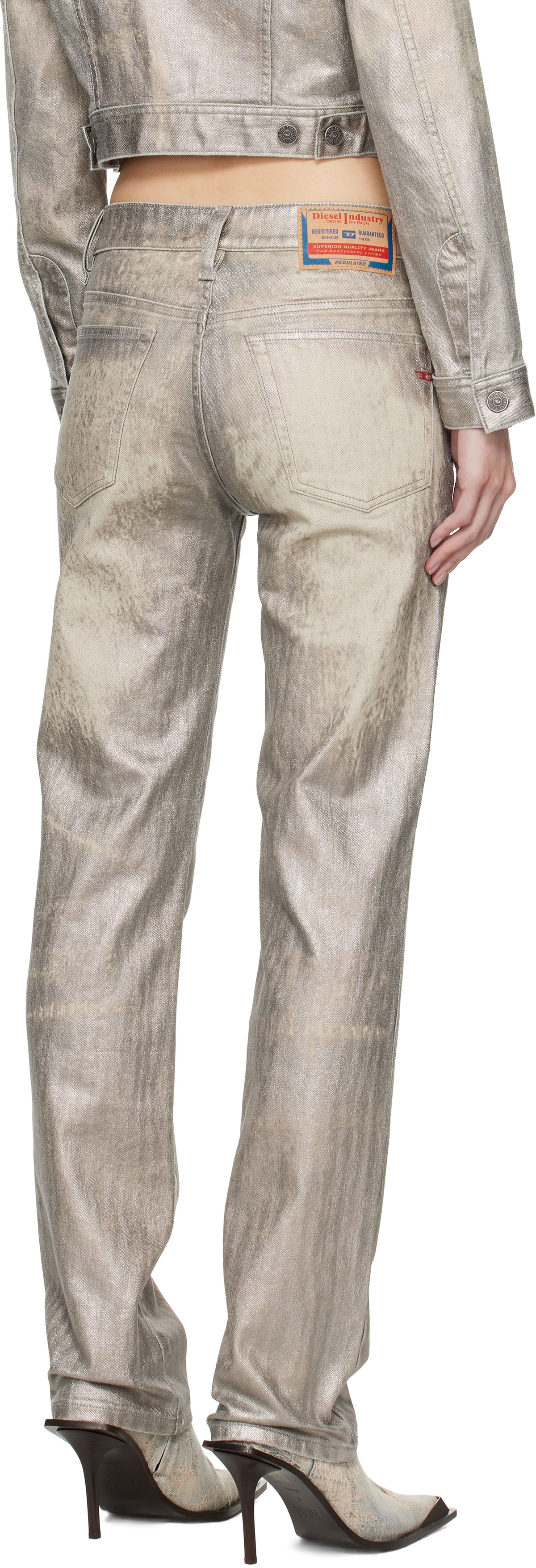 Diesel Silver 1989 D-Mine-S3 Jeans Diesel