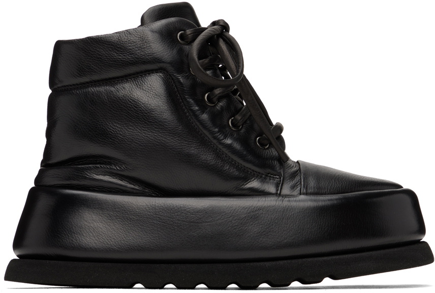 Marsèll Black Leather Boots Marsèll