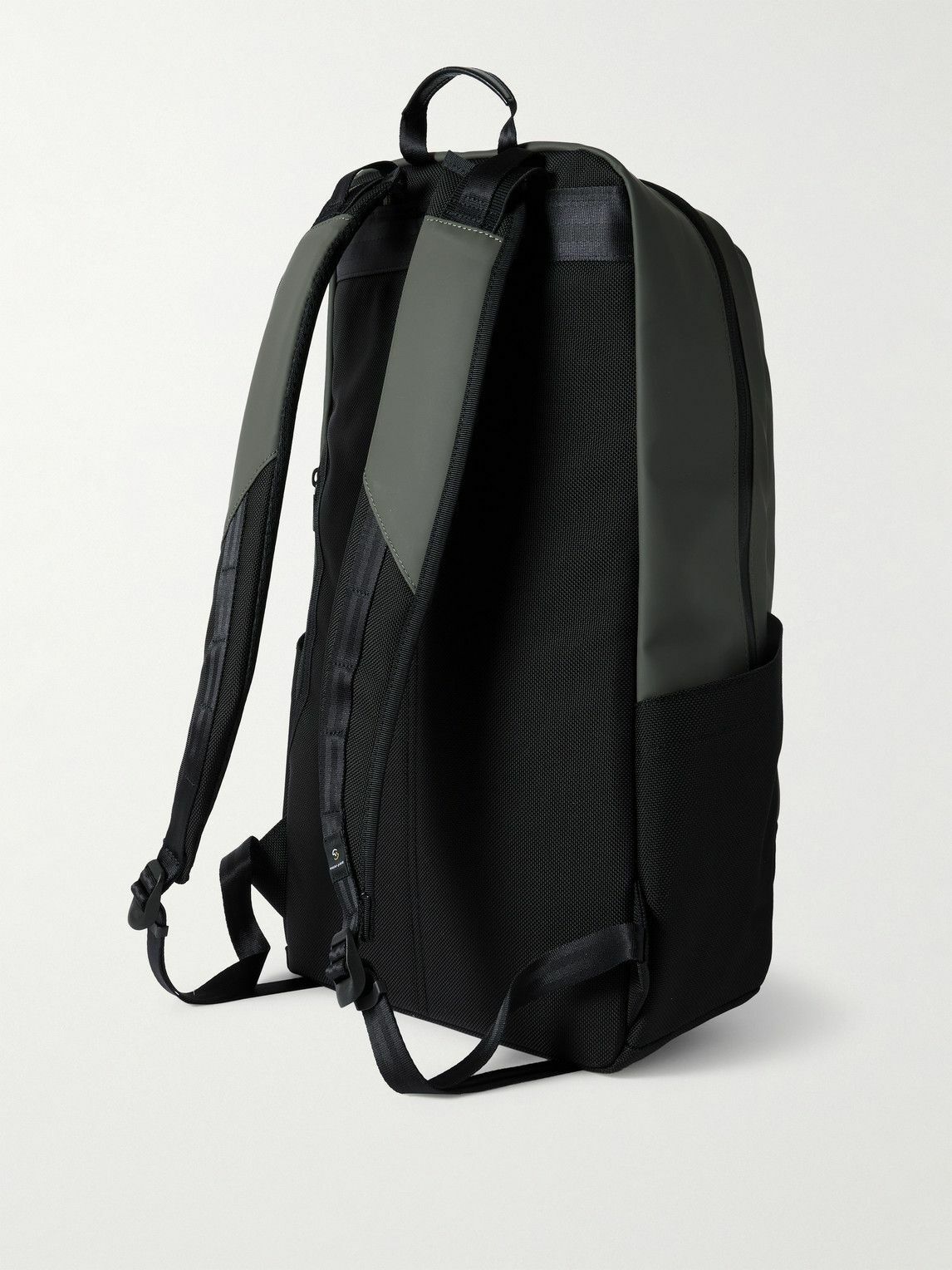 Master-Piece - Slick Logo-Appliquéd Leather and CORDURA® Ballistic ...