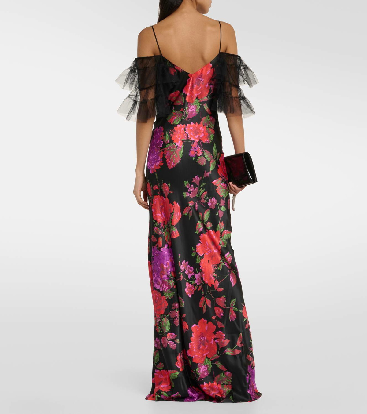 Rodarte Tiered silk tulle gown Rodarte