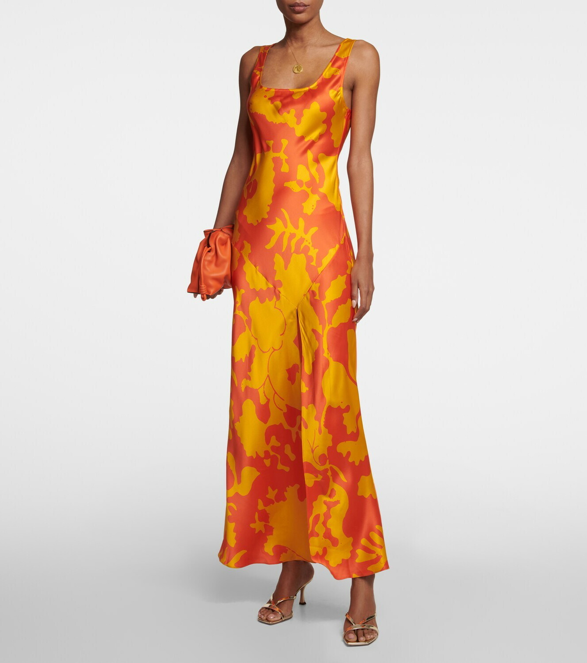 SIR Printed silk maxi dress SIR.