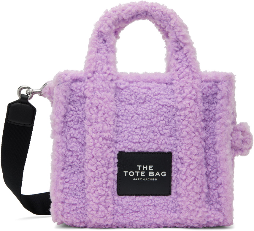 Marc Jacobs Purple 'The Teddy Small' Tote Marc Jacobs