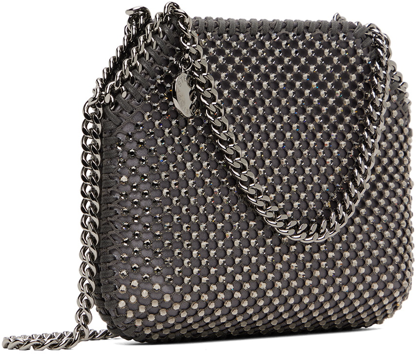 Stella McCartney Gray Mini Falabella Shoulder Bag Stella McCartney