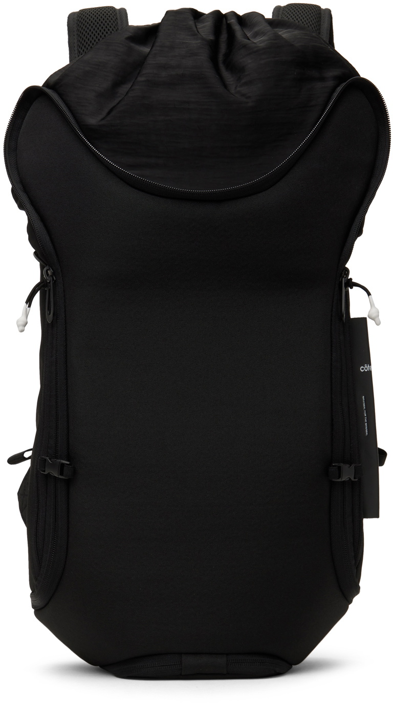 Côte&Ciel Black Avon EcoYarn Backpack Cote & Ciel