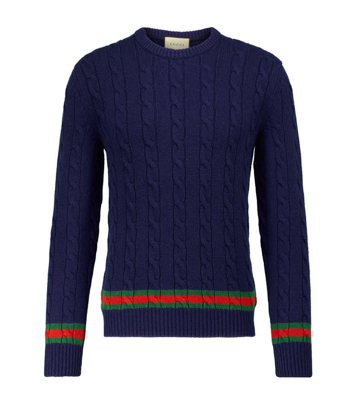 Gucci - Cable knit crewneck sweater Gucci