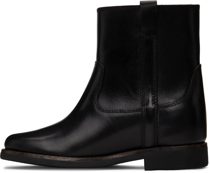 Isabel Marant Black Leather Susee Boots Isabel Marant