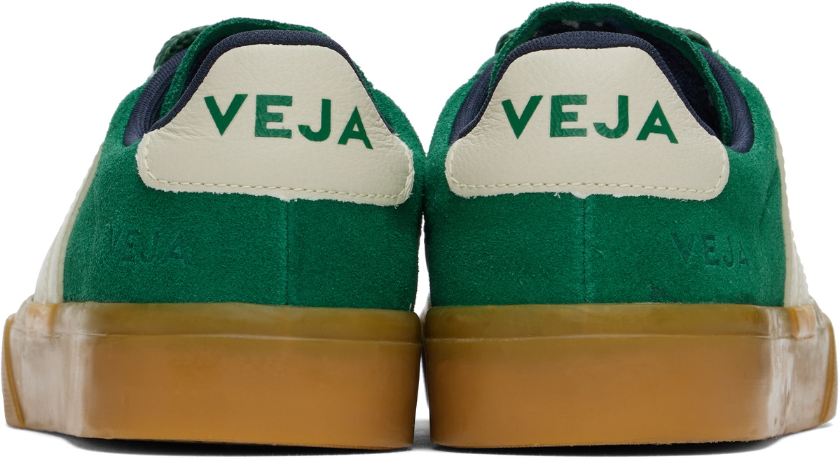 VEJA Green Campo Bold Suede Sneakers VEJA