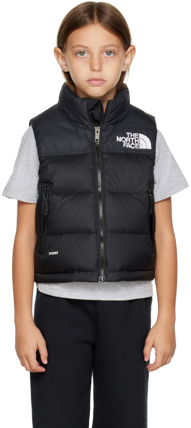 The North Face Kids Kids Black Down 1996 Retro Nuptse Big Kids Vest