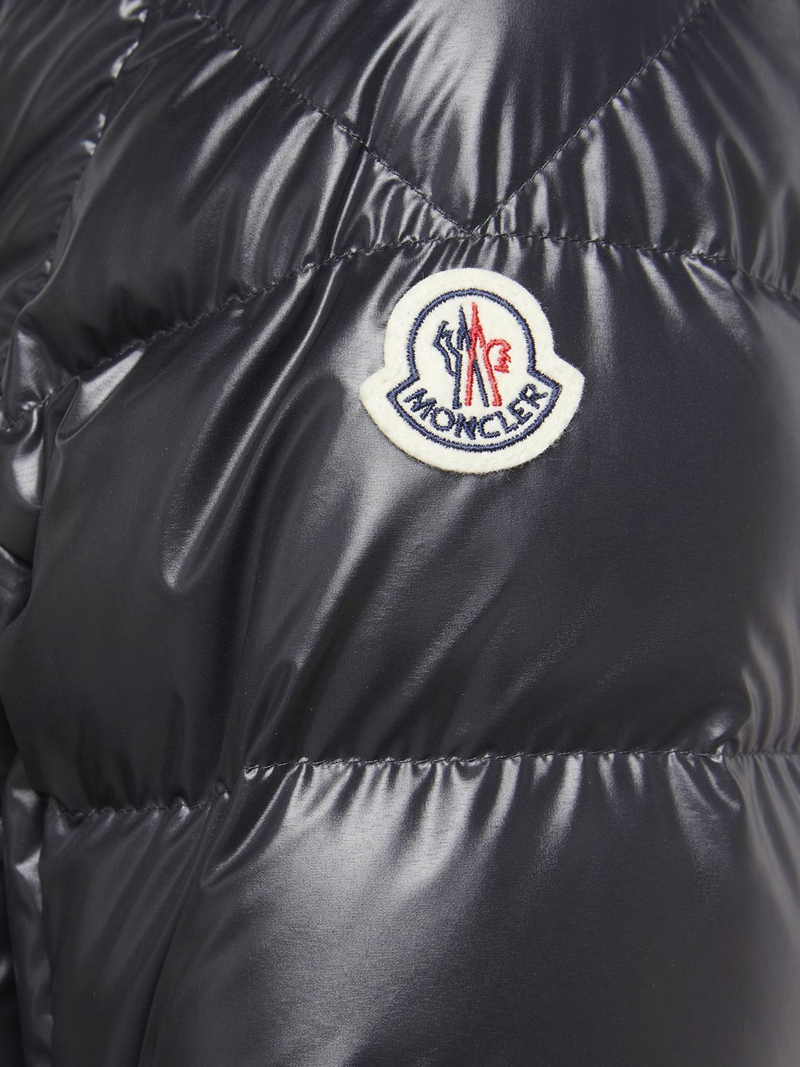 MONCLER - Authie Shiny Down Jacket Moncler