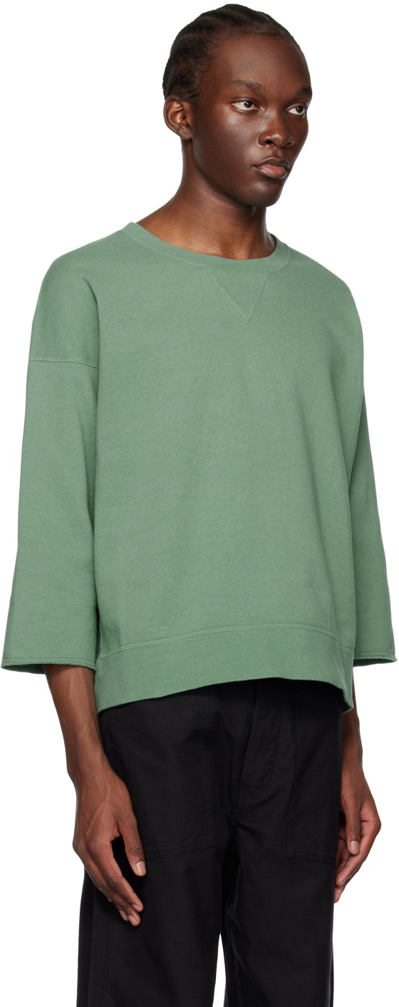 visvim Green Ultimate Jumbo Sweatshirt Visvim