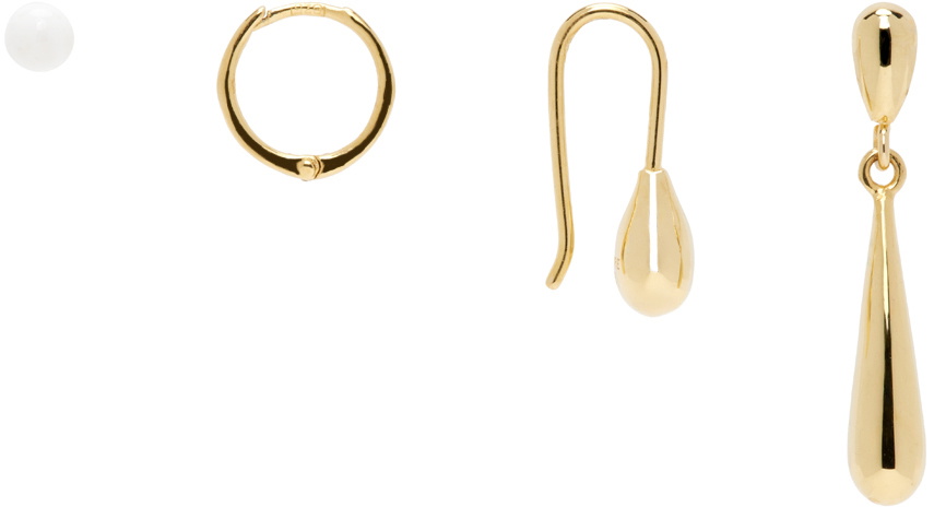 LEMAIRE Gold Piercings Set Lemaire