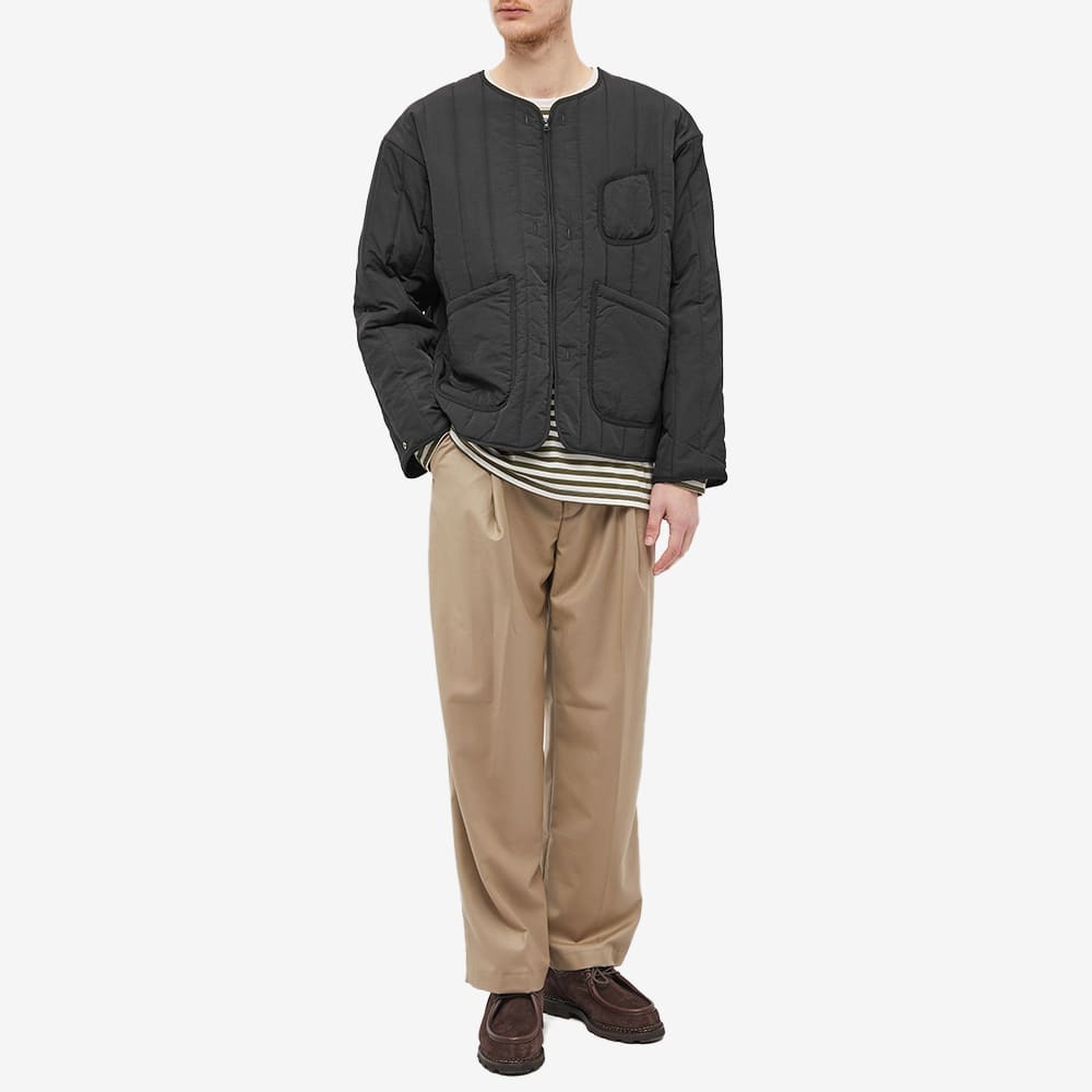 Uniform Bridge Men's Quilted Liner Jacket in Black Uniform Bridge