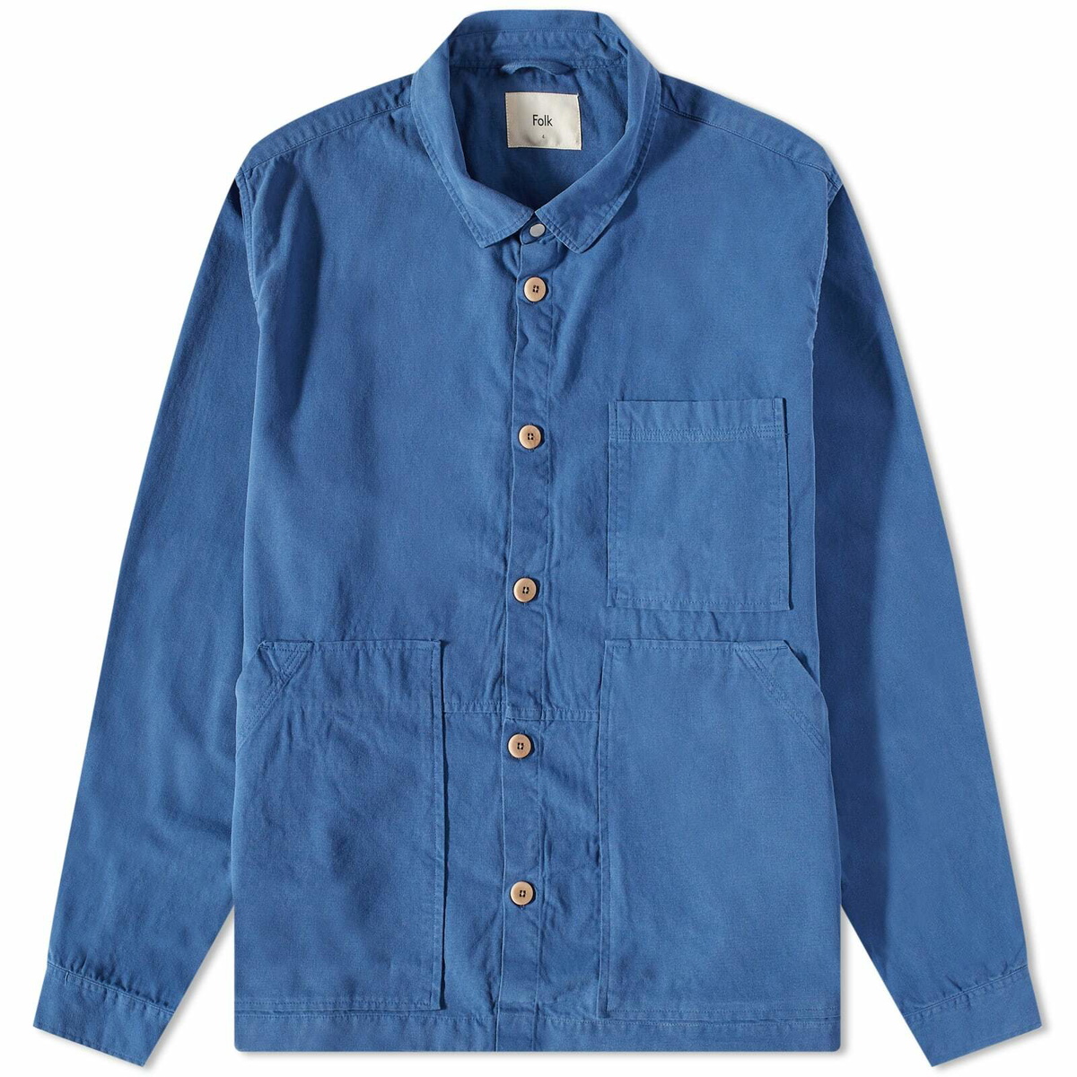Folk Men's Assembly Jacket in Ultramarine Folk