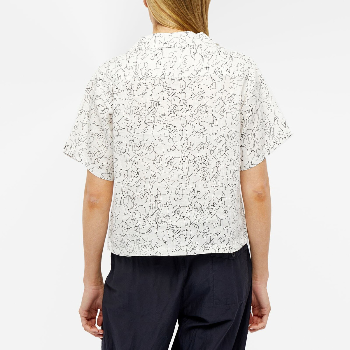 L.F. Markey Women's Abel Shirt in Squiggle L.F. Markey
